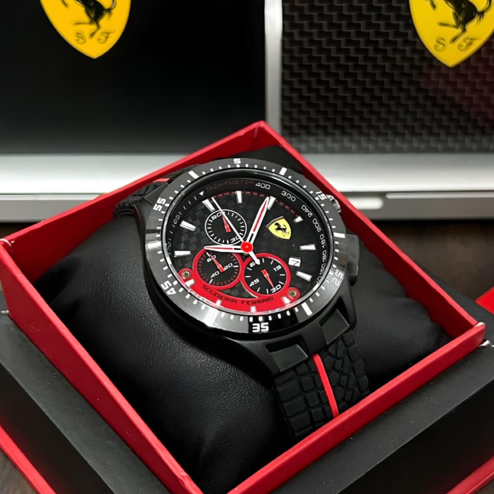 Scuderia Ferrari Race Chronograph Men's Watch – Luxury Watches Here